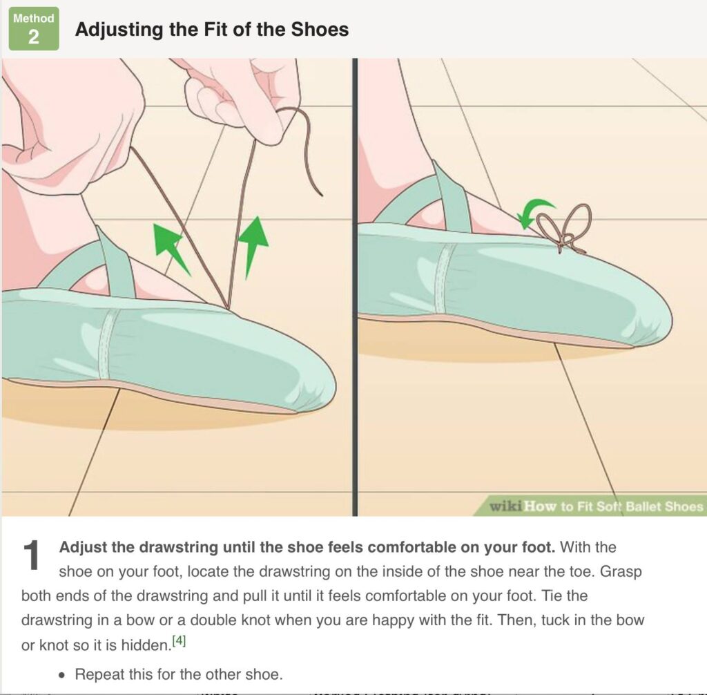 Pound Ballet Studio | How to fit Dance Shoes